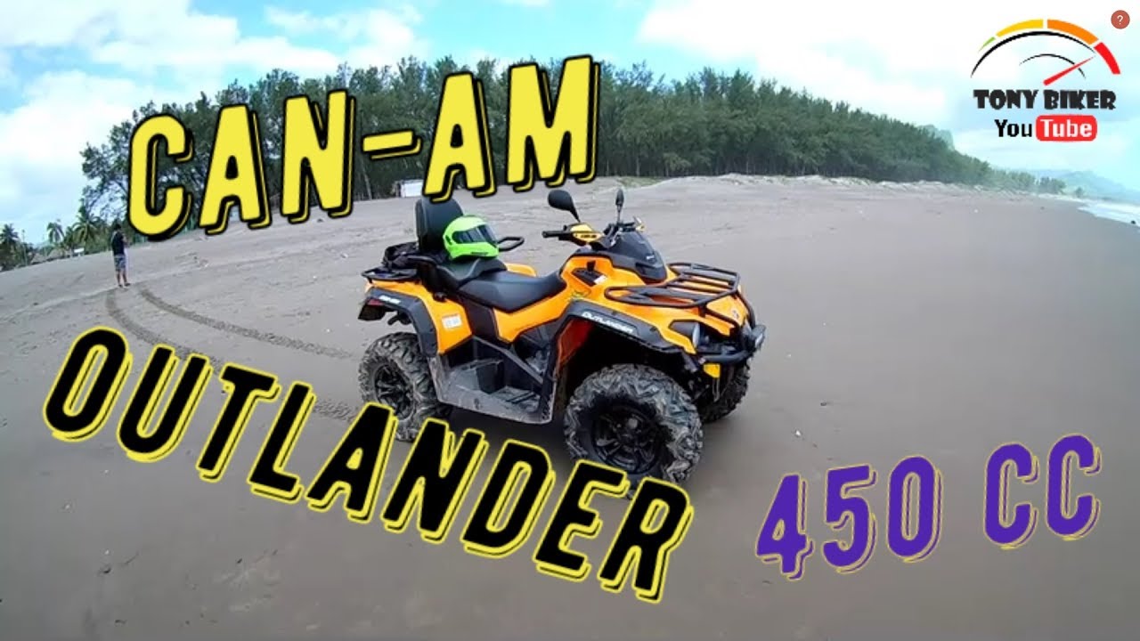 CAN-AM OutLander 450, OFF ROAD - YouTube