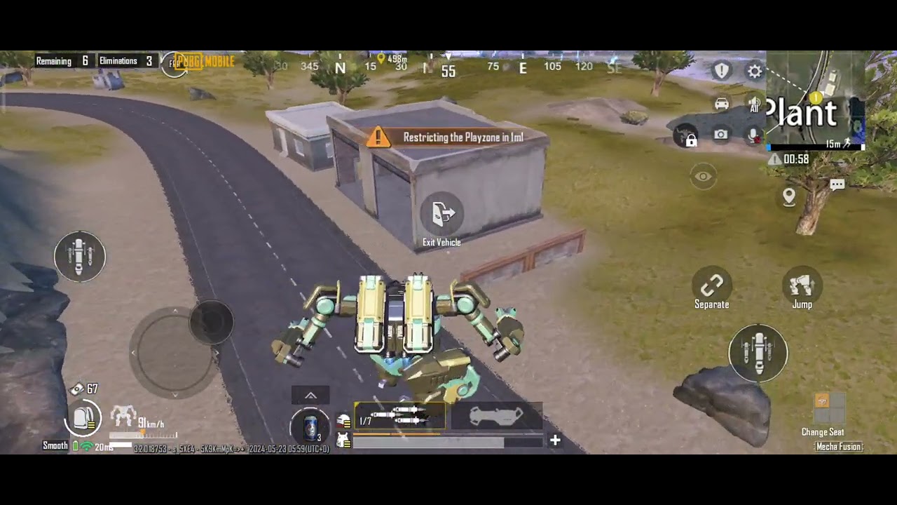 Bgmi Mecha Fusion Event Gameplay With Armatech Robot - YouTube