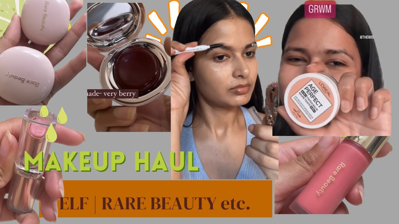 Makeup haul | International Makeup | Rare beauty | Makeup by Mario ...