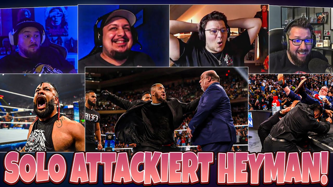 SOLO ATTACKIERT HEYMAN!!🤯 JACOB FATU IST EIN BEAST!!🤔😂 | WWE SMACDKOWN ...