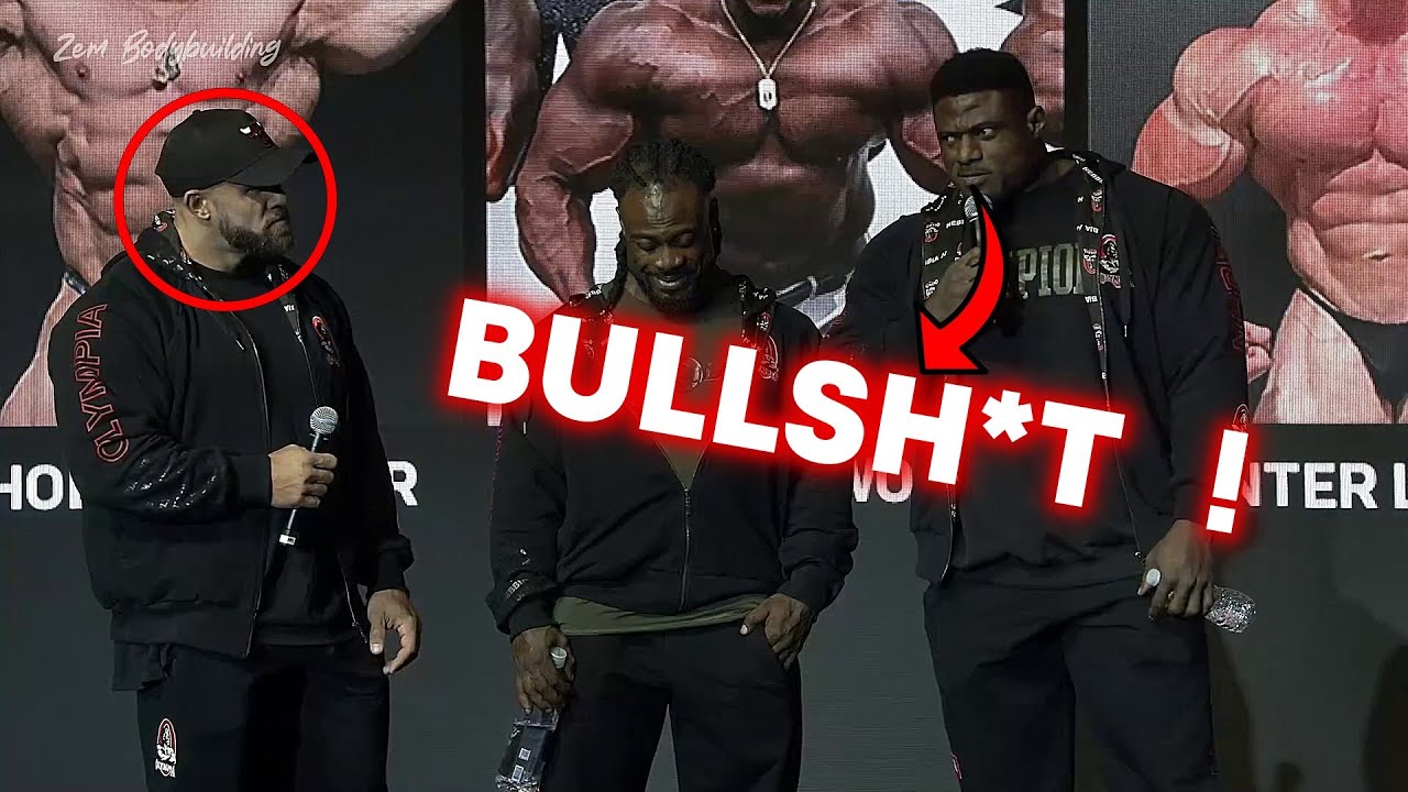 Andrew Jacked & Iain Valliere heated arguments at Press Conference of ...