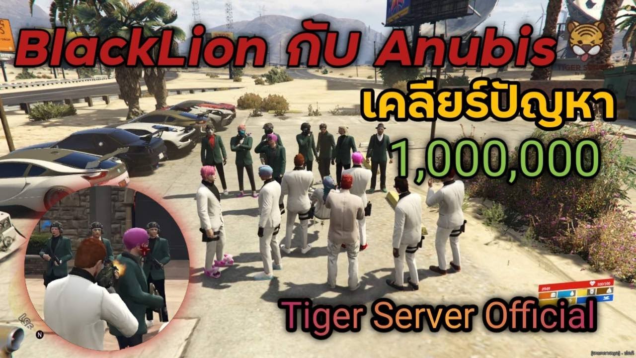 BlackLion กับ Anubis GTA V Tiger Server Officiai - YouTube