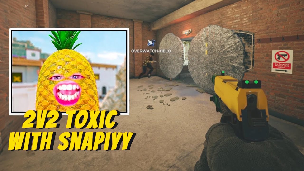 Sir Pineapple & Snapiyy 2v2'd #1 Diamonds in Rainbow Six Siege - YouTube
