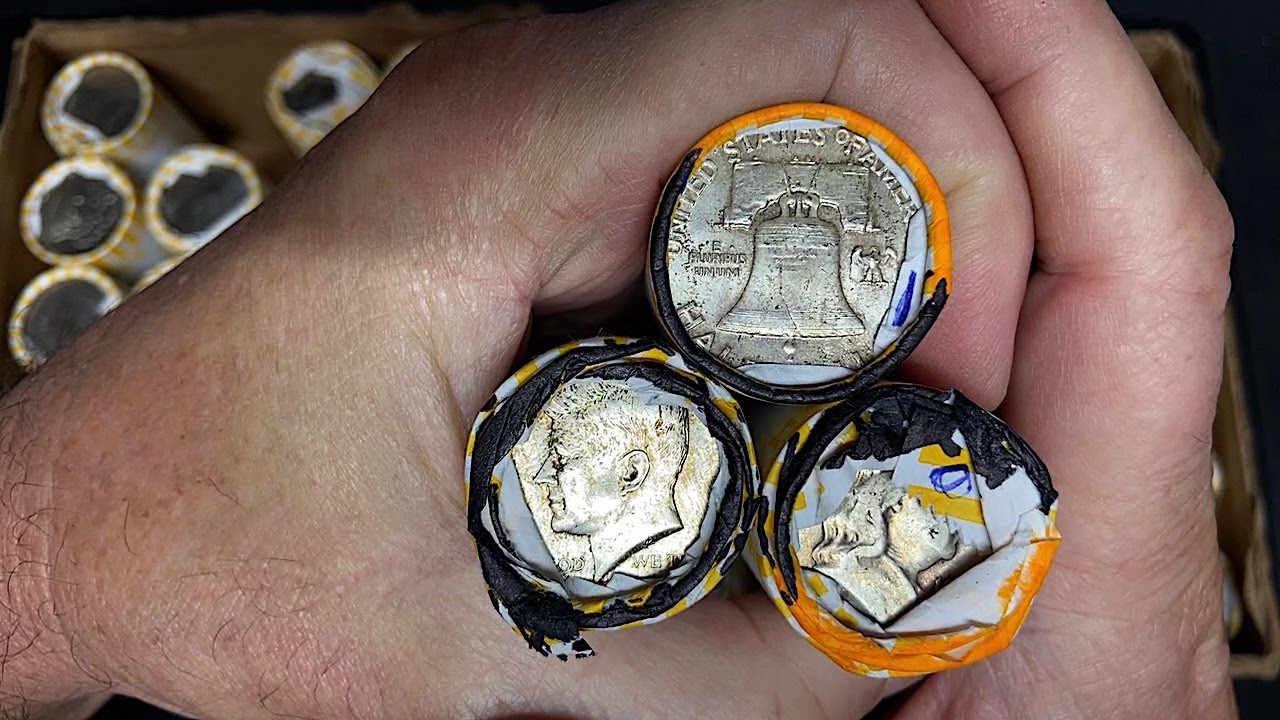 BENJI'S FOR DENNIS TODAY! (LIVE) #29 HOW MANY WILL WE FIND? HALF DOLLAR ...