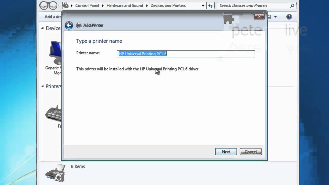 Windows 7 Connecting to an IP Network Printer - YouTube