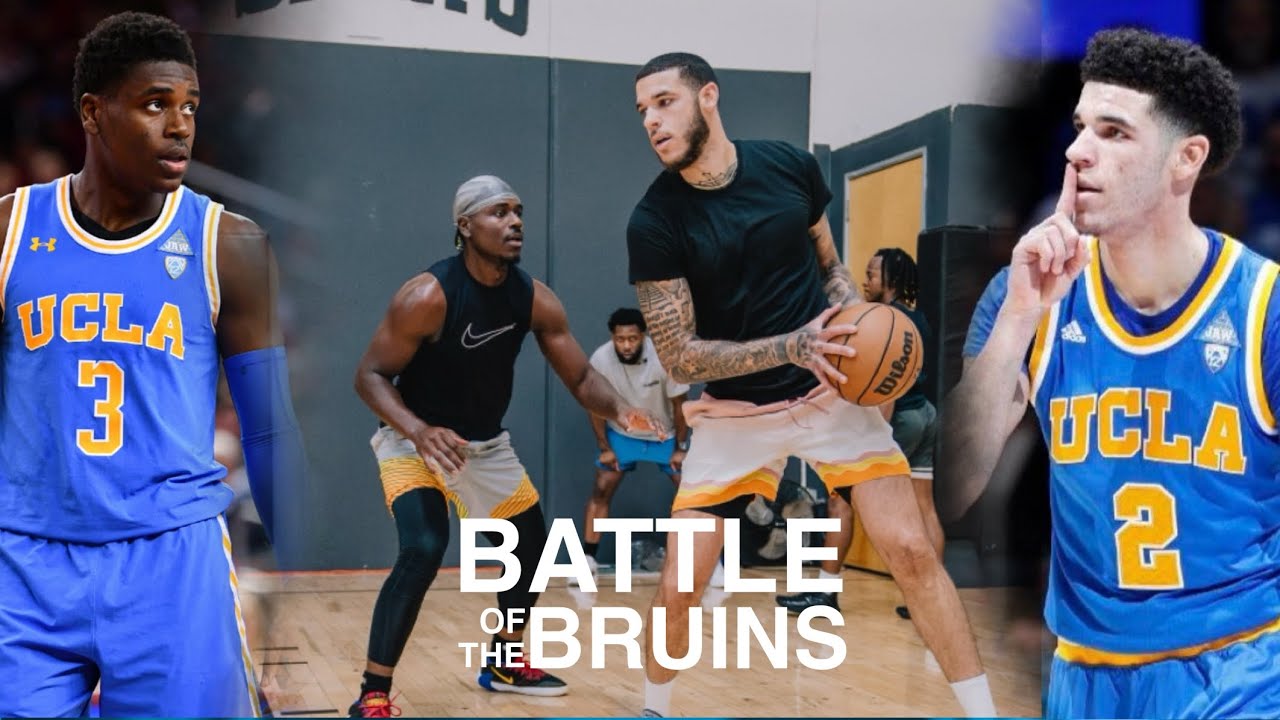 NBA Lonzo Ball and Aaron Holiday GO AT IT during CRAZY 1v1! BATTLE OF THE UCLA BRUINS | PART 1 ...