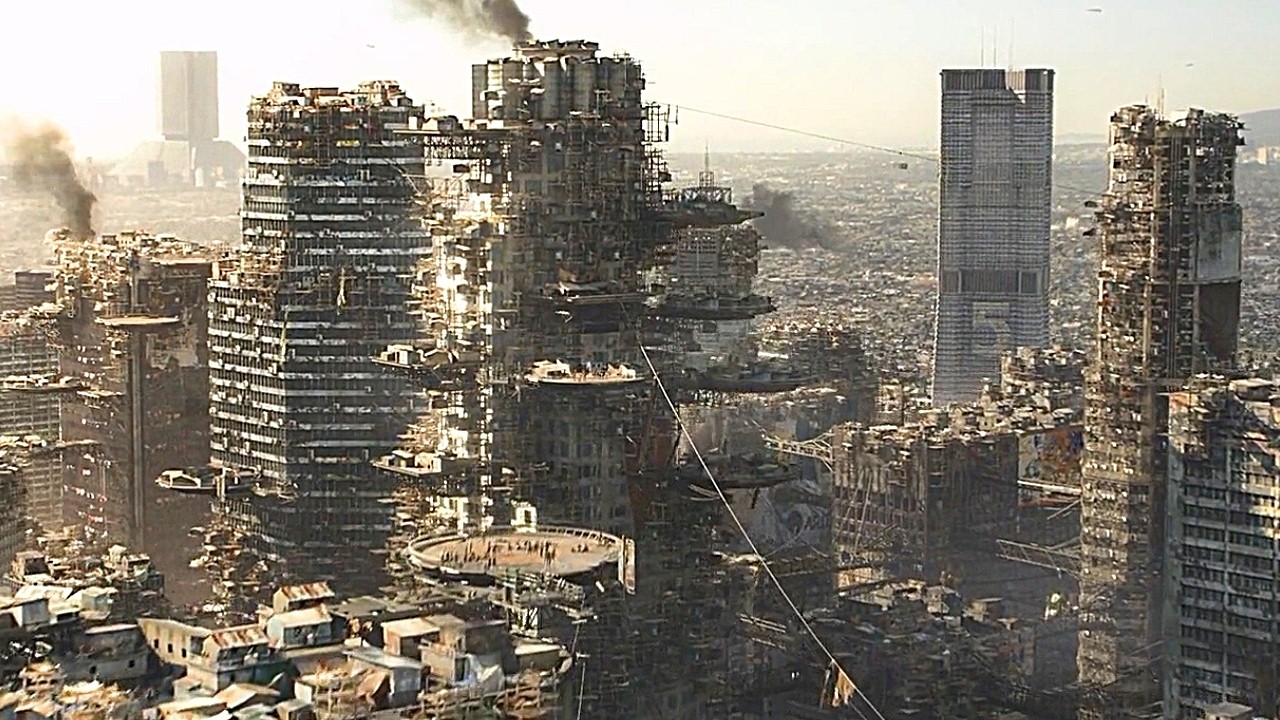 By 2154 Earth Is Destroyed So The Rich Built A City In Space To ...