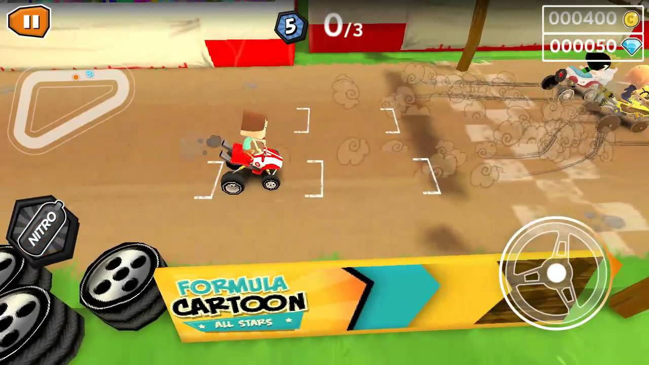 Formula Cartoon All Stars Cartoon Network - Winner 1 st - YouTube