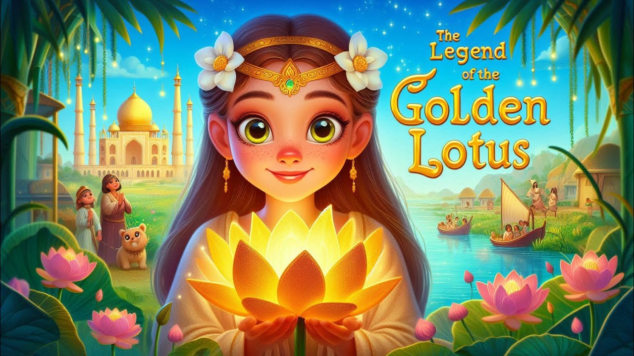 THE LEGEND OF Golden Lotus|kids Moral STORY|kids short moral story|Kids ...