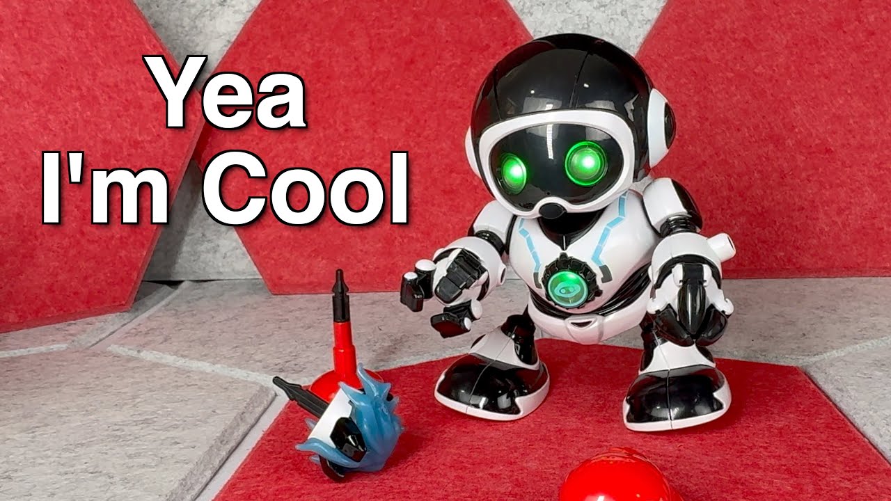 Little Robot Toy with Arm launcher Review - Toy Robots for Kids - YouTube
