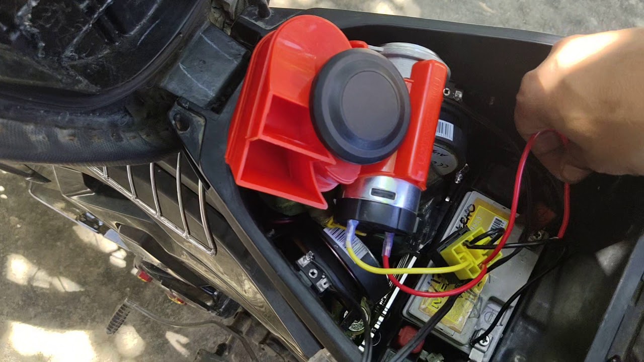 Compact horn sound test - YouTube