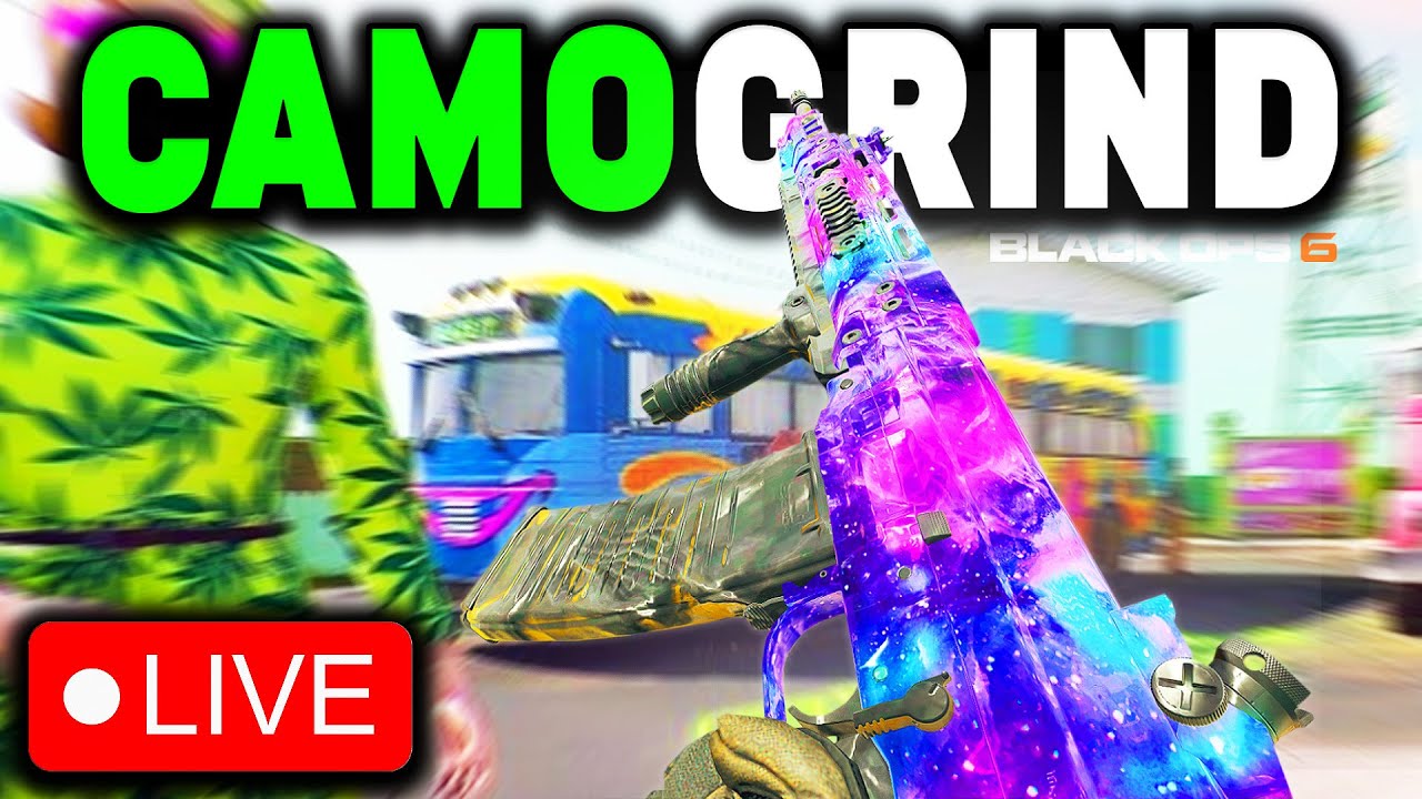 🚨DARK MATTER MASTERY CAMO GRINDING!🤯 (Call of Duty Black Ops 6 ...