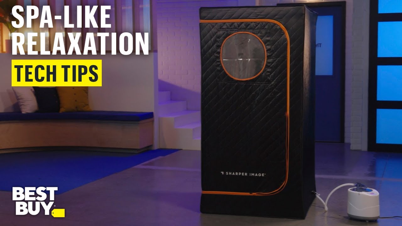 Bring the Spa Home with the Sharper Image Steamer Sauna Portable Spa – Tech Tips from Best Buy ...