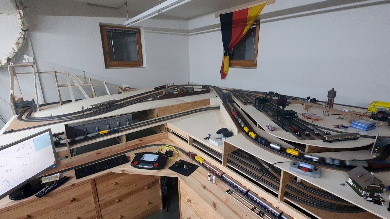 Märklin CS3 im Automatik - Probebetrieb per Ereignis - Steuerung - YouTube