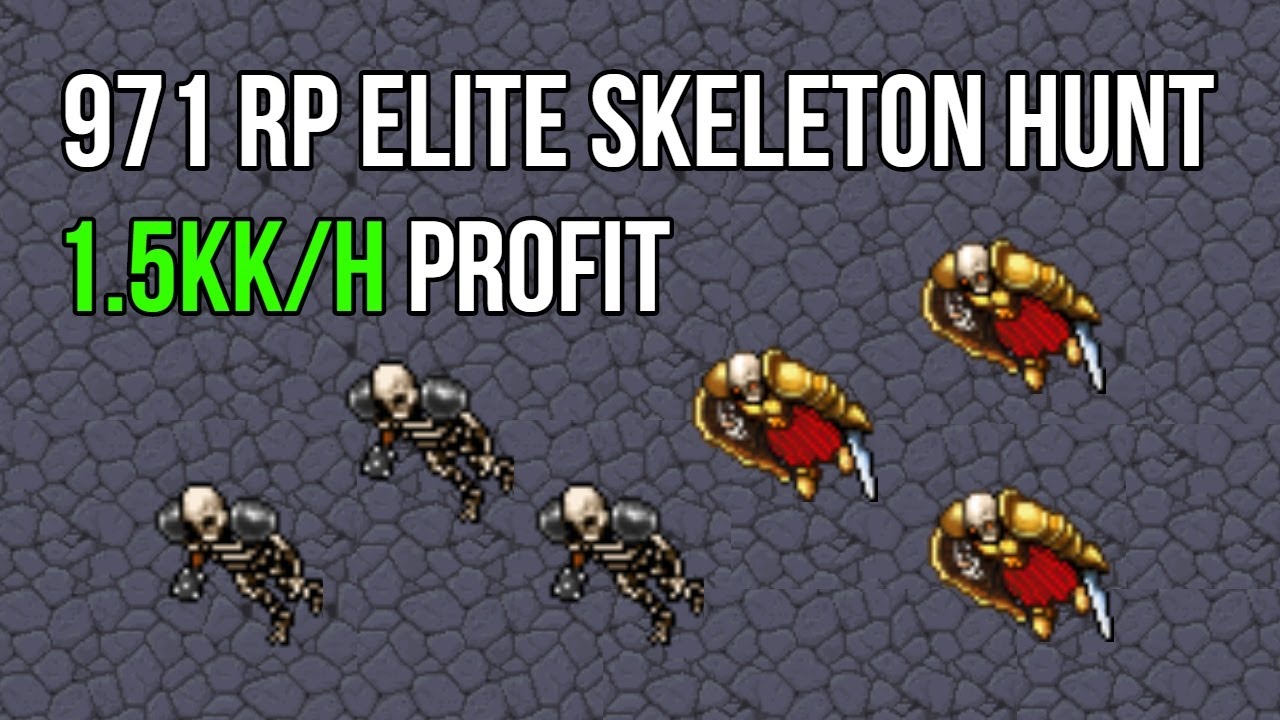 Darashia Skeleton Hunt | 1.5kk/h Profit | 971 RP - YouTube