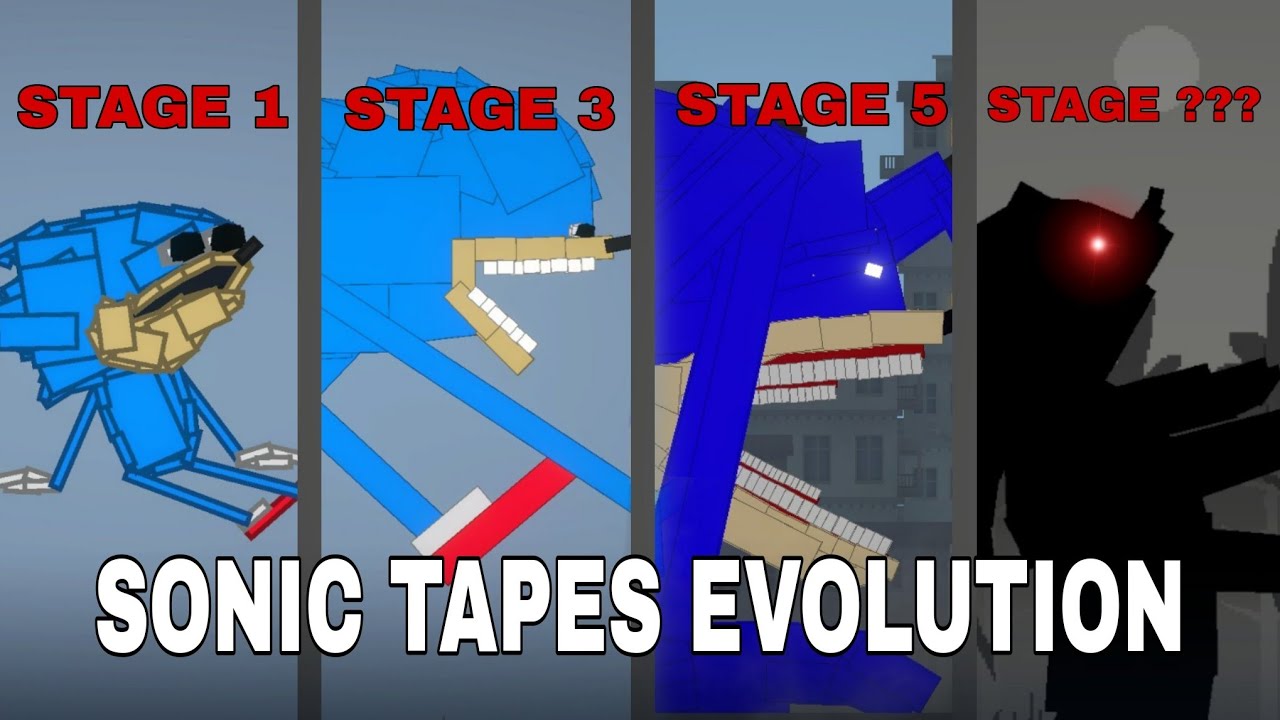 Shin Sonic Tapes Evolution - Melon Playground - YouTube