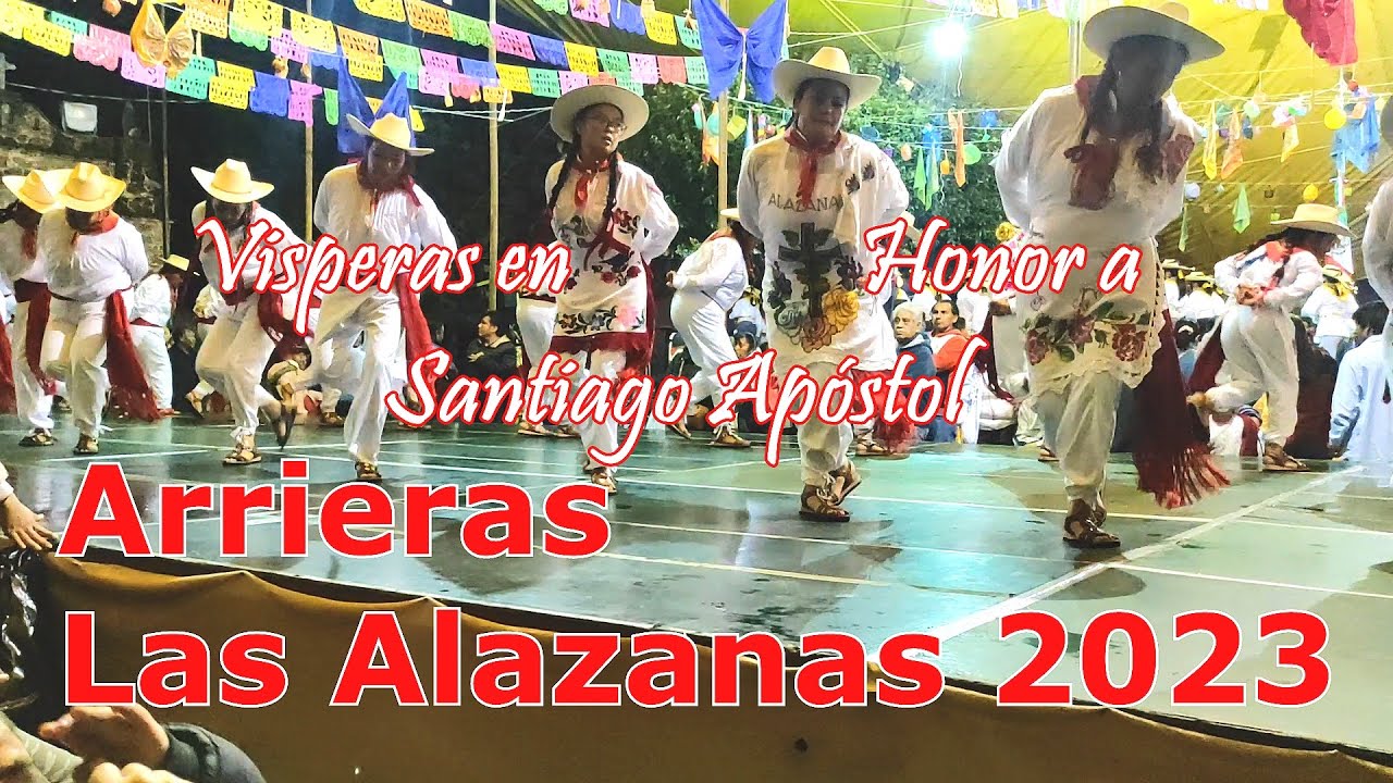 🔴🌟ARRIERAS😀LAS ALAZANAS🐴2023,en honor a SANTIAGO APOSTOL🌟VISPERAS en ...