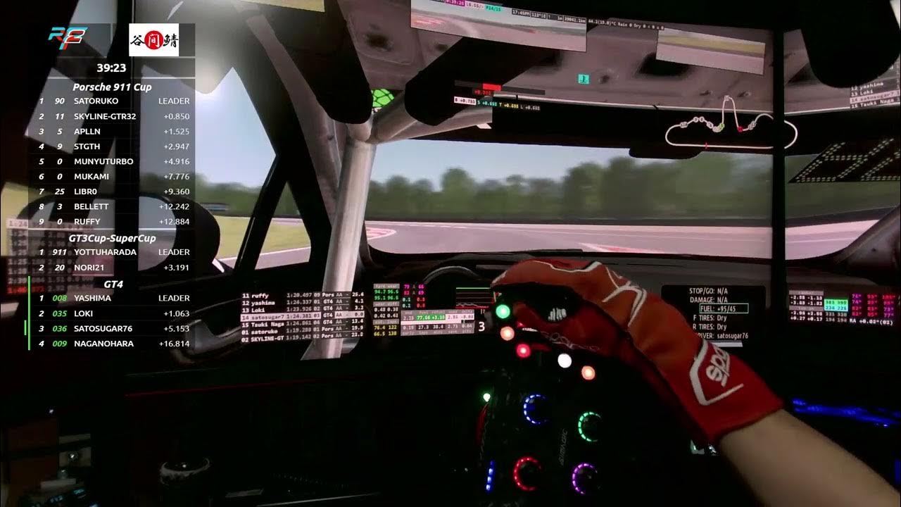 PCC & Alpine GT4 @ Dijon - Tanima server | satosugar76視点 | rFactor2 - YouTube