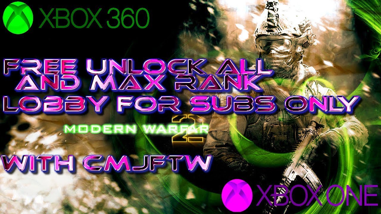 [FREE] XB1 MW2/MW3 (XP / UNLOCK ALL / INFECTIONS ) (MATRIX MOD MENU ...