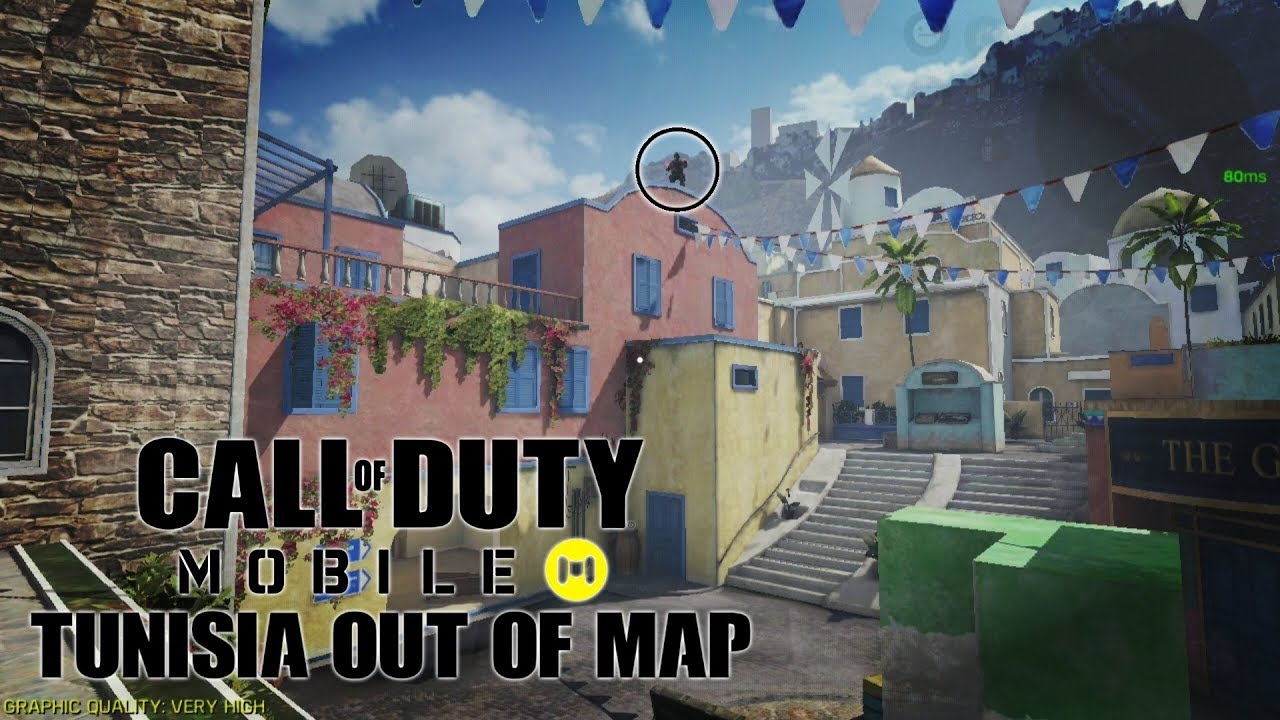 Call Of Duty Mobile Glitches: Easy New Out Of Map Glitch Tunisia [Solo] - YouTube