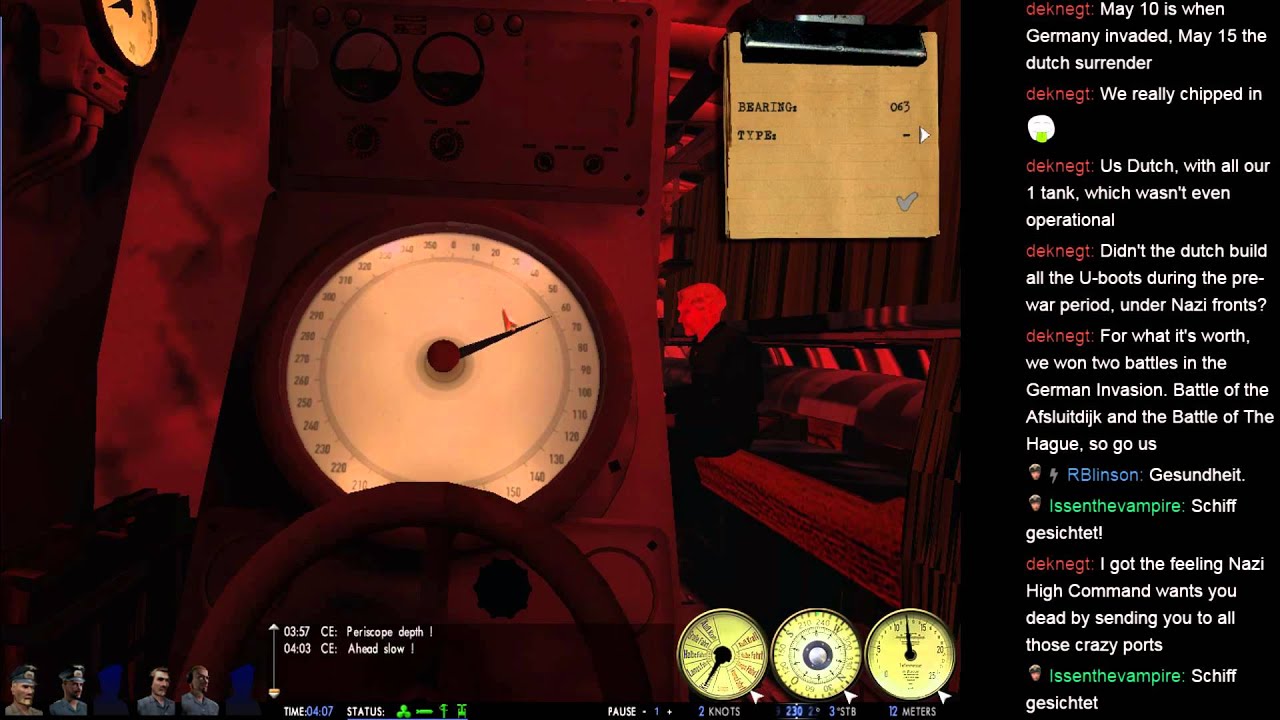 Spontaneous Streaming Silent Hunter 3! - Part 38 - Real Talk - YouTube