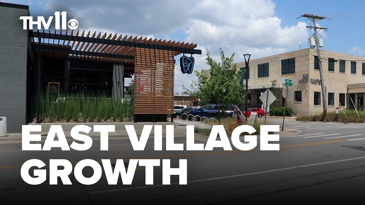 Downtown Little Rock's East Village described as 'hidden gem' - YouTube