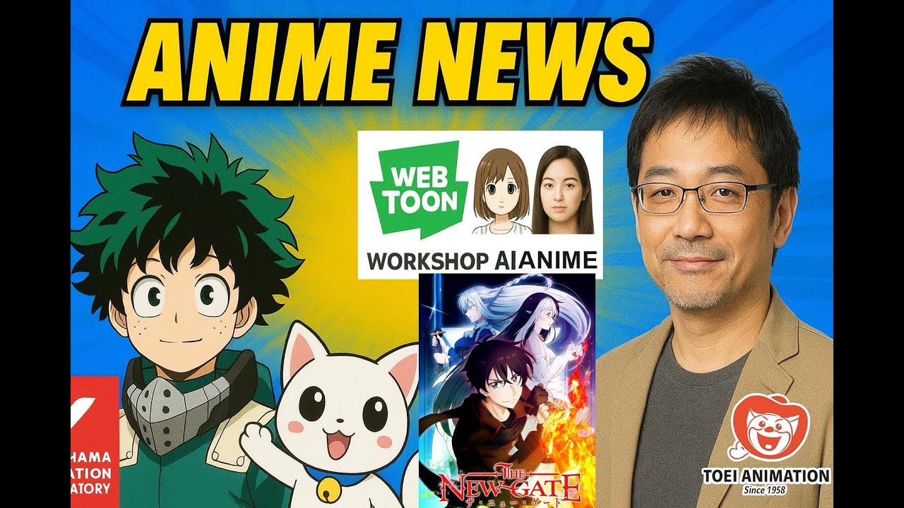 Webtoon Workshop, AI Anime + Live Action, Nijiyon, Yokohama Ani ...