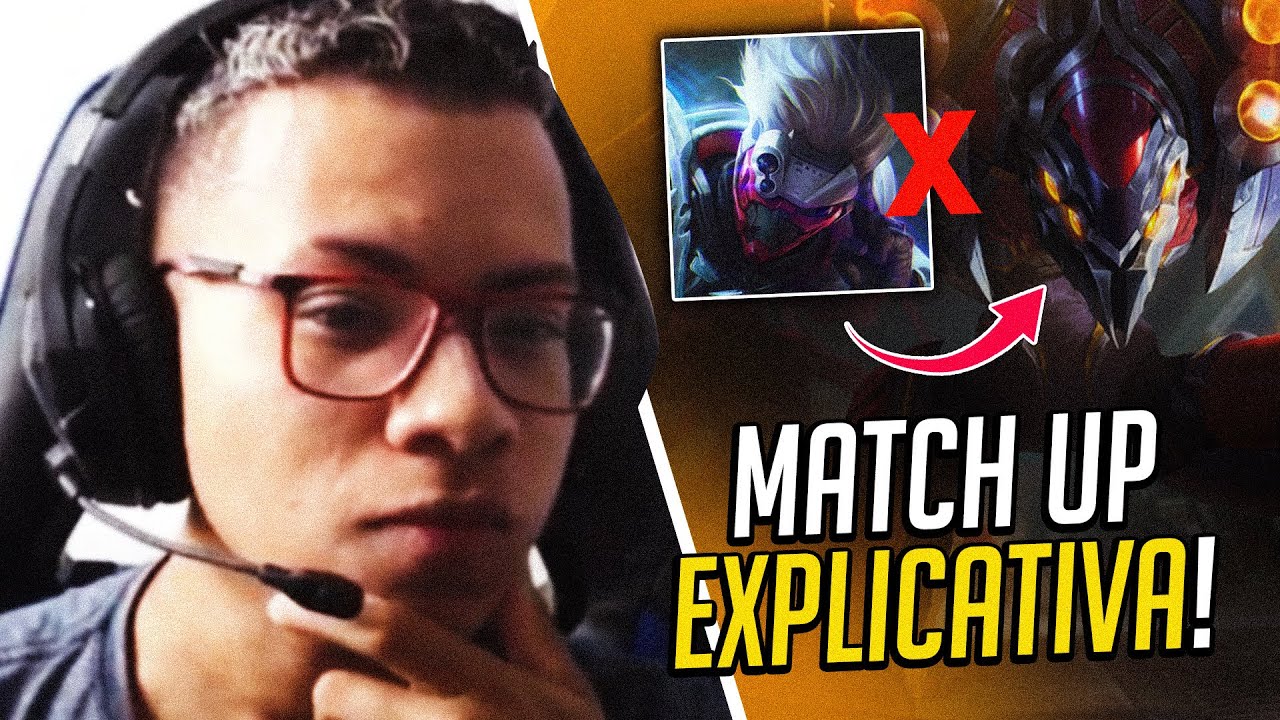 SAMKZ EXPLICANDO A MATHCUP KHA'ZIX VS MASTER YI - YouTube