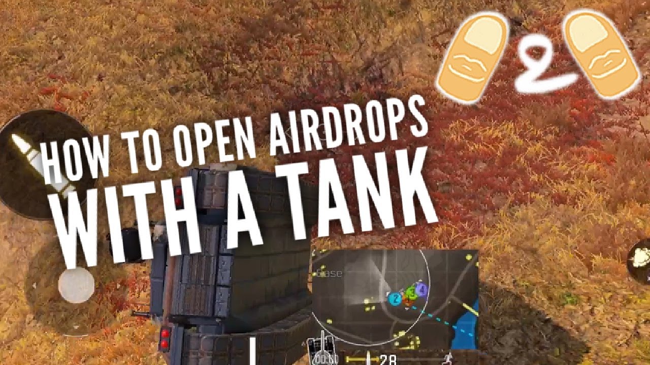Call of Duty CODM COD Mobile How to Open Airdrops with a Tank in Battle ...
