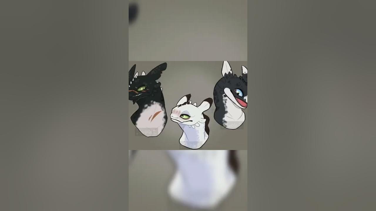 Эдит Ночные сияния черносветы как приручить дракона Youtube