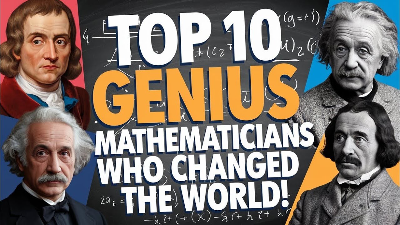 Top 10 Genius Mathematicians Who Changed the World! - YouTube