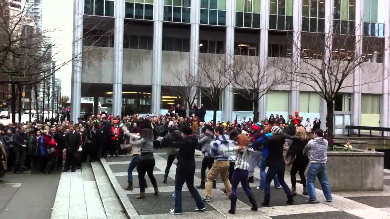 Celebrating Environment Canada's 40th Anniversary - Vancouver Flash Mob ...