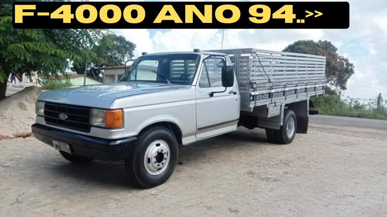 FORD F-4000 À VENDA A PARTIR DO ANO 1994 - YouTube
