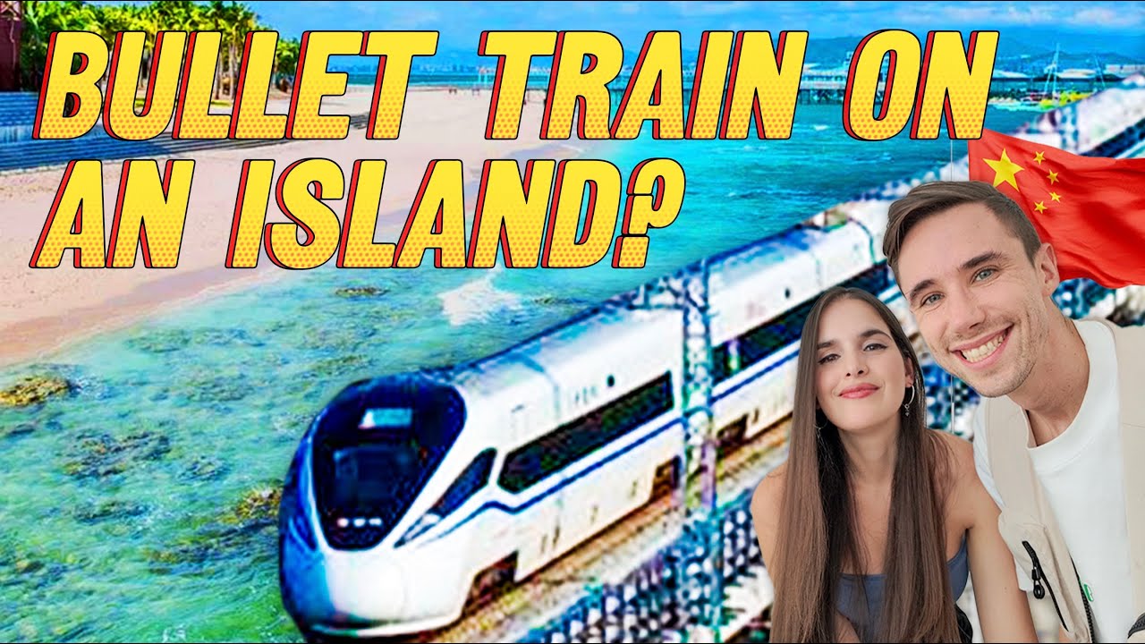 Riding the world’s ONLY circular high speed railway 🇨🇳 | Hainan, Sanya ...