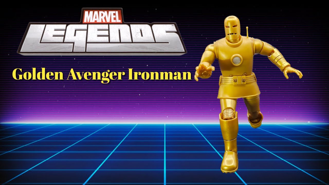 Marvel Legends Ironman Model 01-Golden (Golden Avenger Armor) #marvel # ...