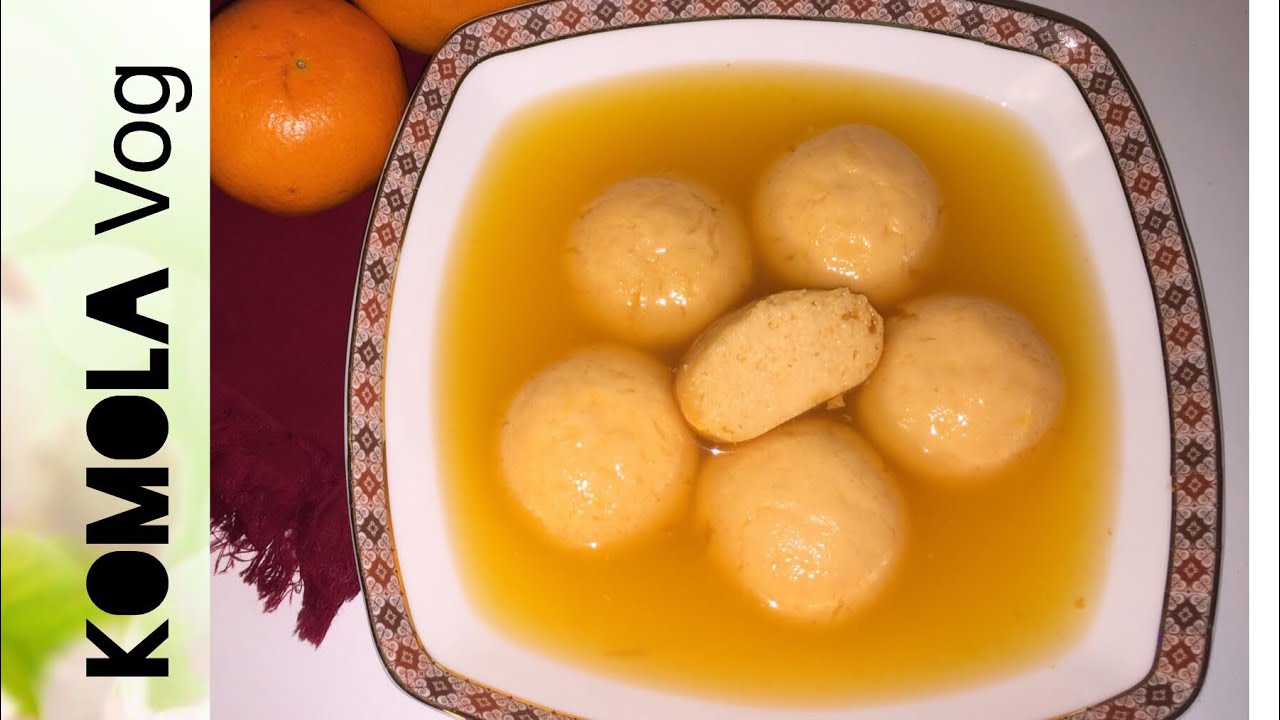 কমলা ভোগ মিষ্টি ।How to make komola vog । traditional Bengali sweet ...