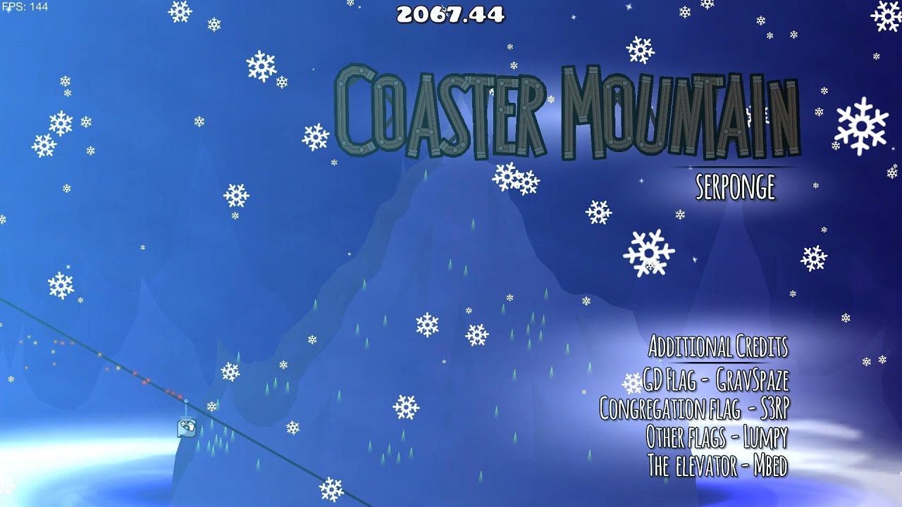 "Coaster Mountain" by: Serponge (Medium Demon Platformer) - 100% ...