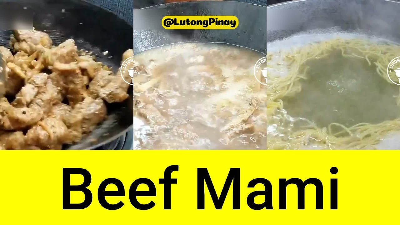 How to Create a Simple Yet Delicious Beef Mami Recipe for Your Business ...
