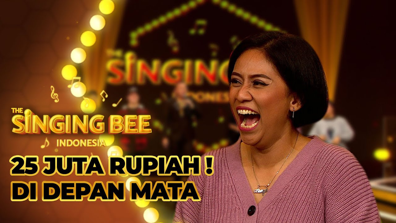 Ayo! Rizky Inggar Bawa Uang 25 Juta Rupiah | The Singing Bee Indonesia ...