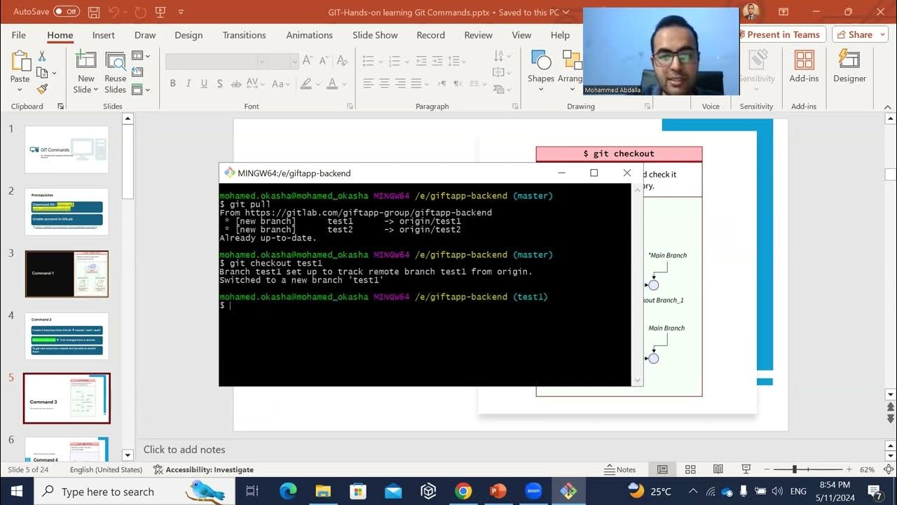 GIT: Hands on learning Git Commands - YouTube