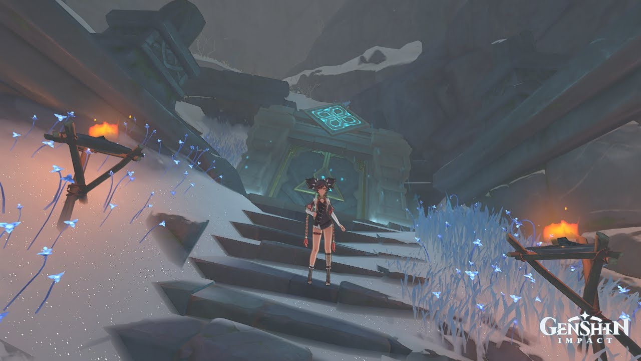Genshin Impact - Elgaic Rime IV (Dragonspine Domain) - YouTube