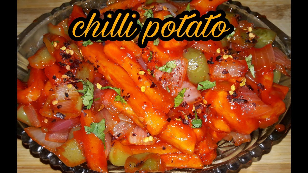 Chilli Potatoes Recipe | Easy To Make Starter/Appetizer Recipe - YouTube
