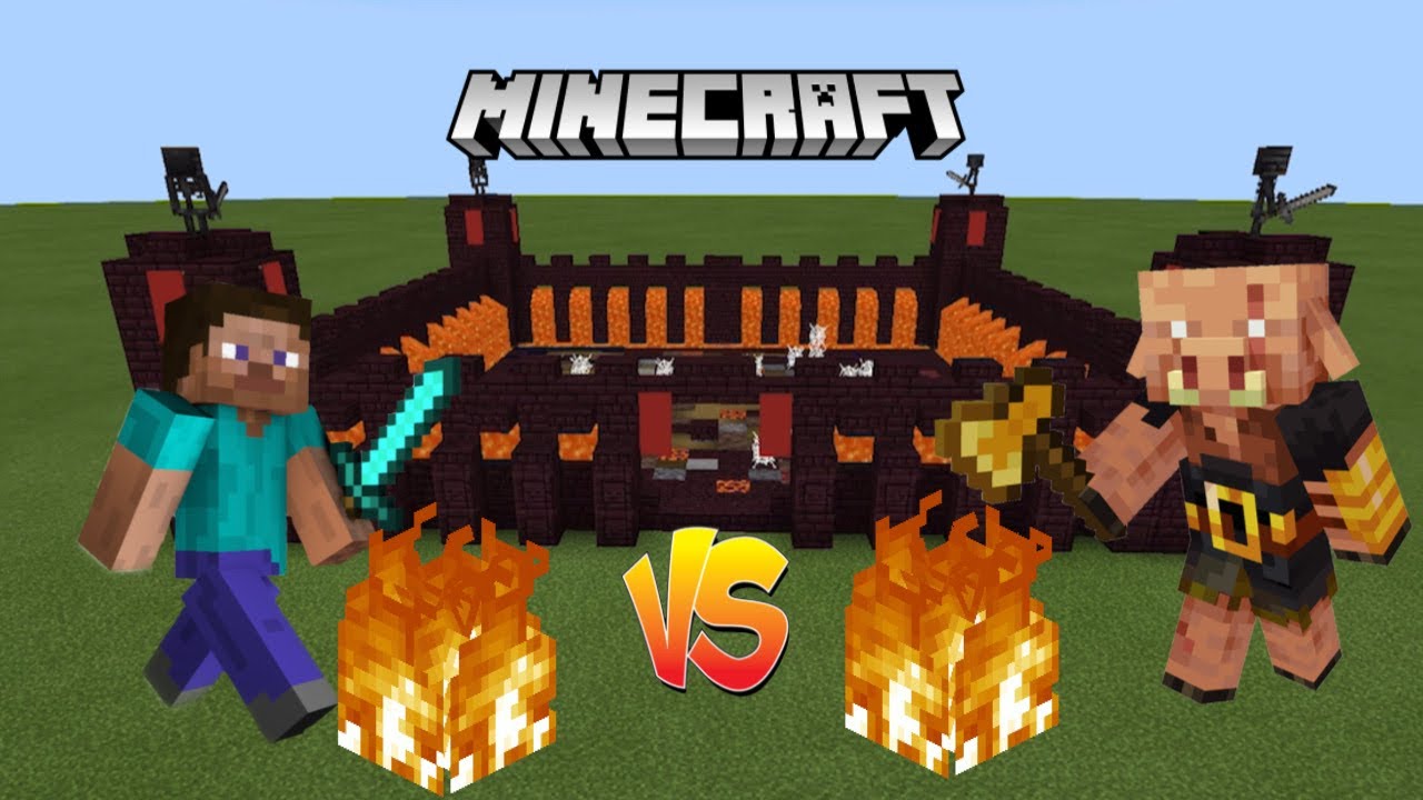 How to build a nether PvP arena in Minecraft!!! - YouTube