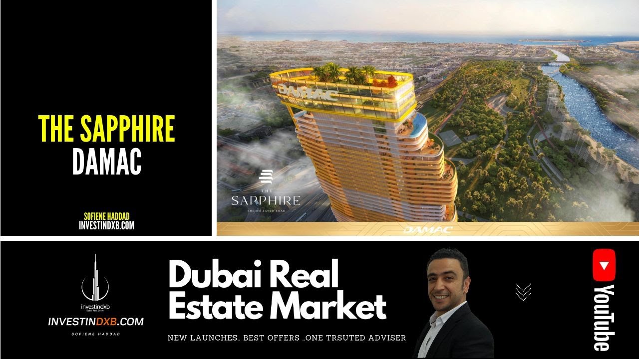 DAMAC THE SAPPHIRE TOWER AT SAFA PARK JUMEIRAH DUBAI NEW 🚀 🚀 - YouTube