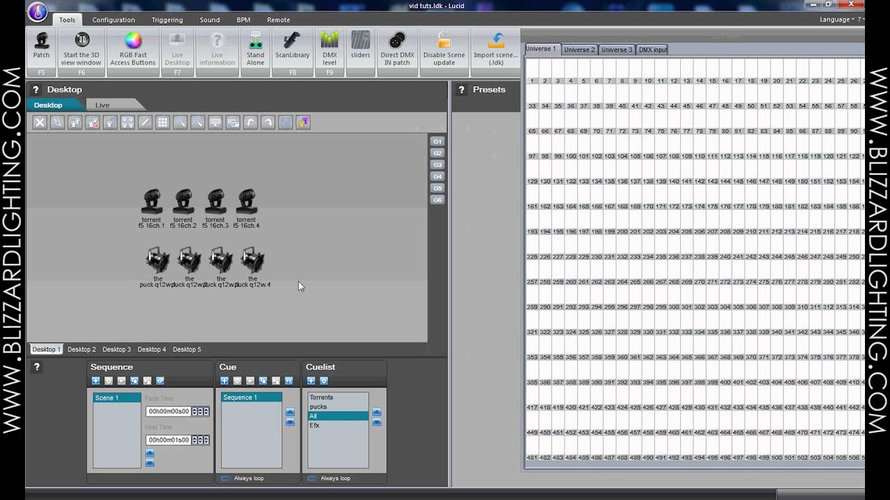 Lucid Tutorial 5, Static Cue Creation - YouTube