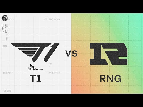T1 (T1) vs Royal Never Give Up (RNG) Maçı | MSI 2022 Kapışma Aşaması 5. Gün
