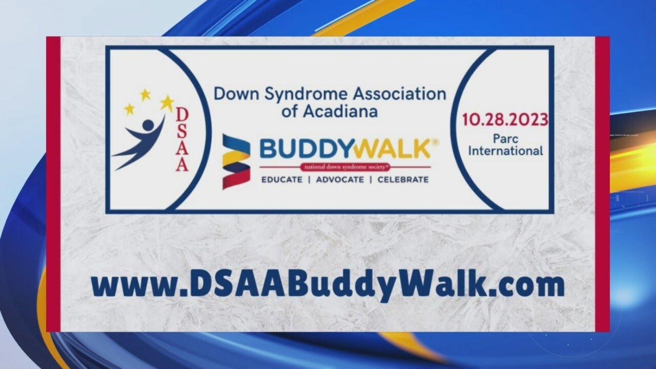 Down Syndrome Association of Acadiana 2023 Buddy Walk - YouTube