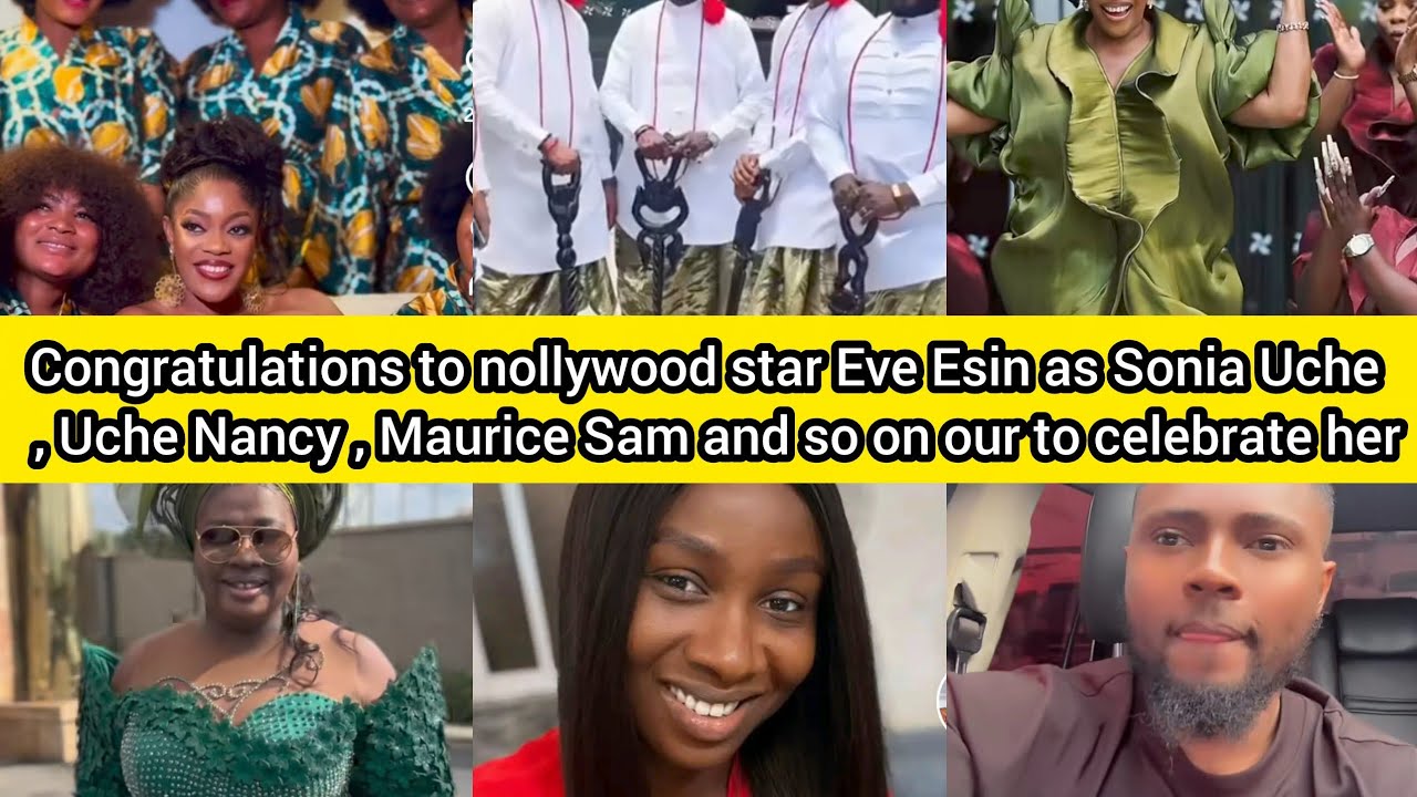 Congratulations to Nollywood star Eve Esin as Sonia t,Uche Nancy ...