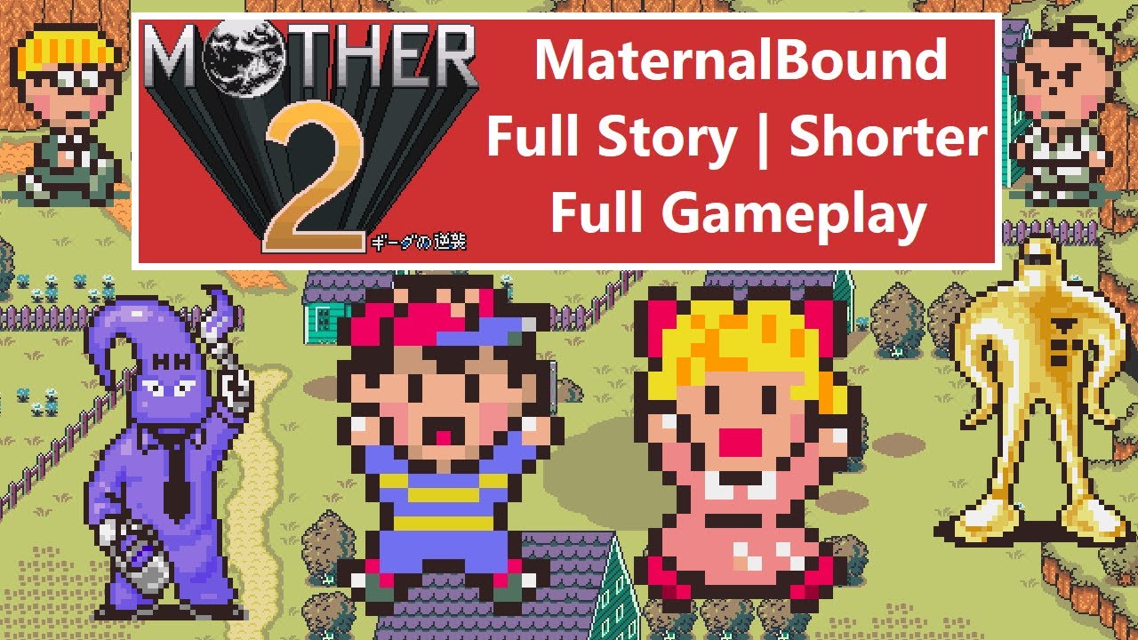 MaternalBound Omega [Earthbound Hack ROM] - Full Gameplay (Shortened ...