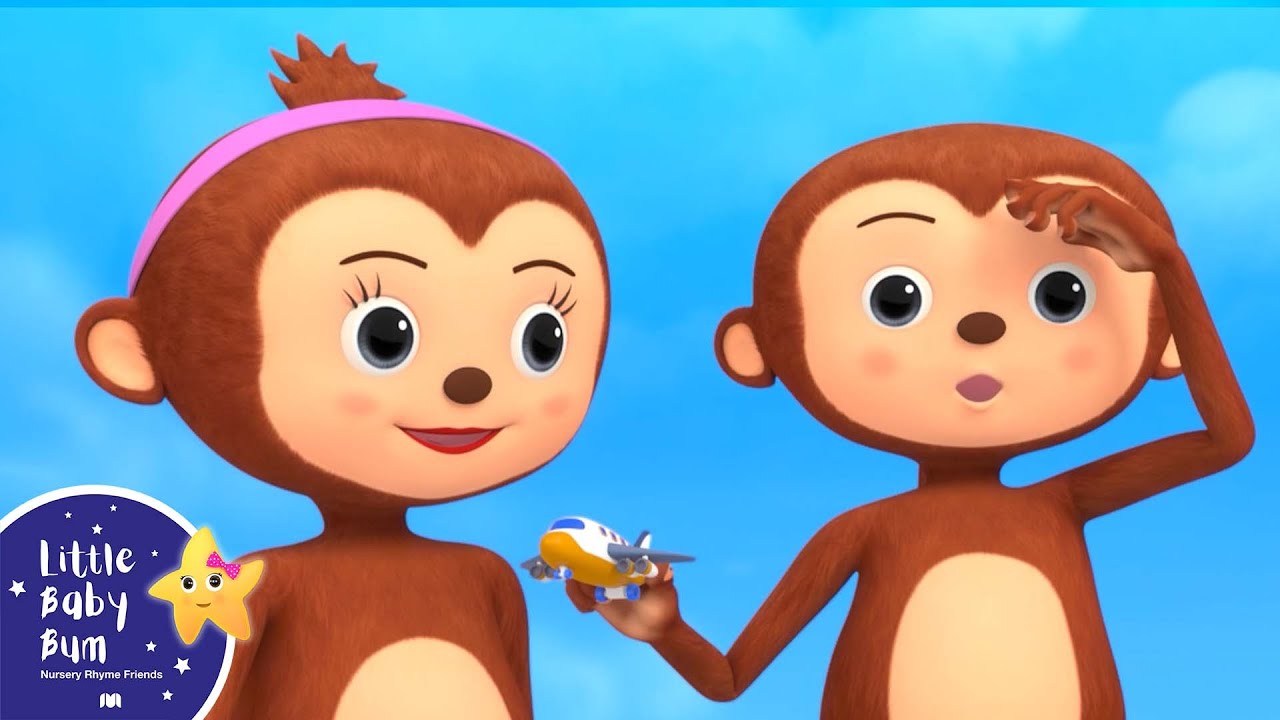 5 Little Monkeys and Ducks! | Animal Songs | Classic Nursery Rhymes ...